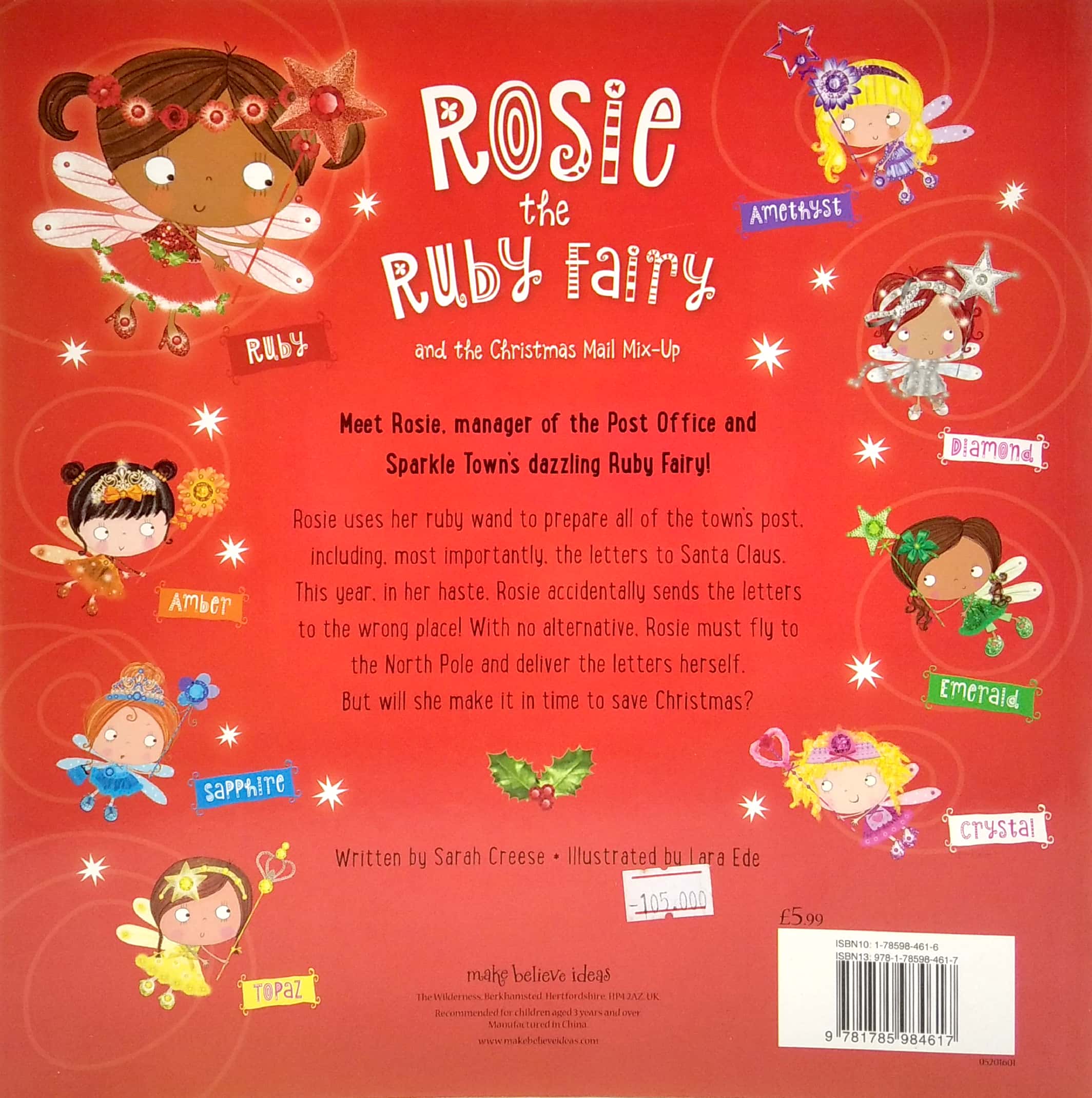 Sparkle Town Fairies: Rosie the Ruby Fairy - FAHASA.COM