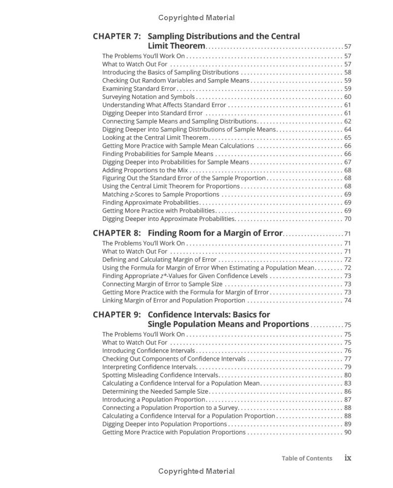 Statistics: 1001 Practice Problems For Dummies (+ Free Online Practice ...