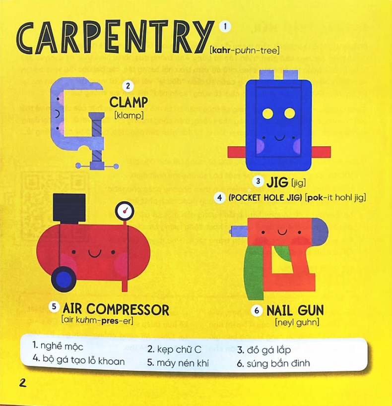 Steam Words Construction - Từ Vựng Về Xây Dựng - FAHASA.COM