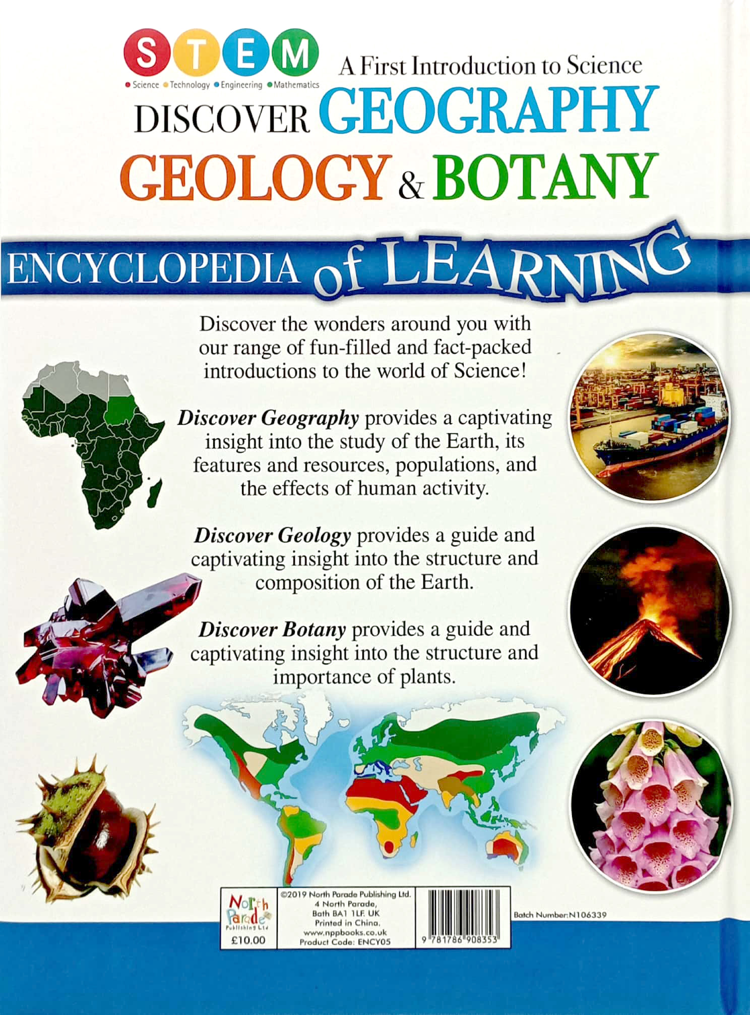 STEM - A First Introduction To Science: Discover Geography, Geology ...