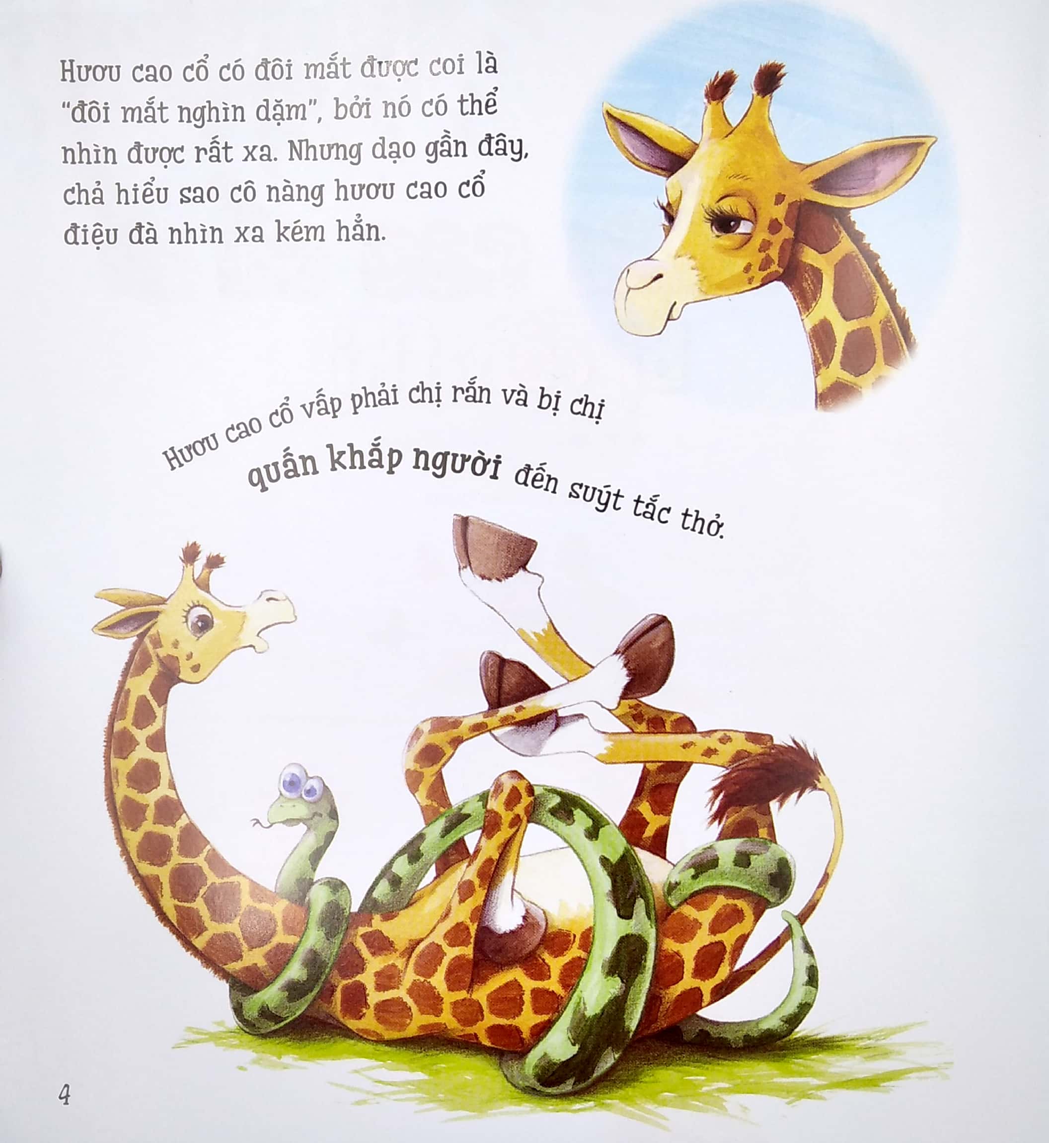 Sách Storytime - Truyện Hay Nuôi Dưỡng Tâm Hồn - Hươu Cao Cổ Bị Cận T ...