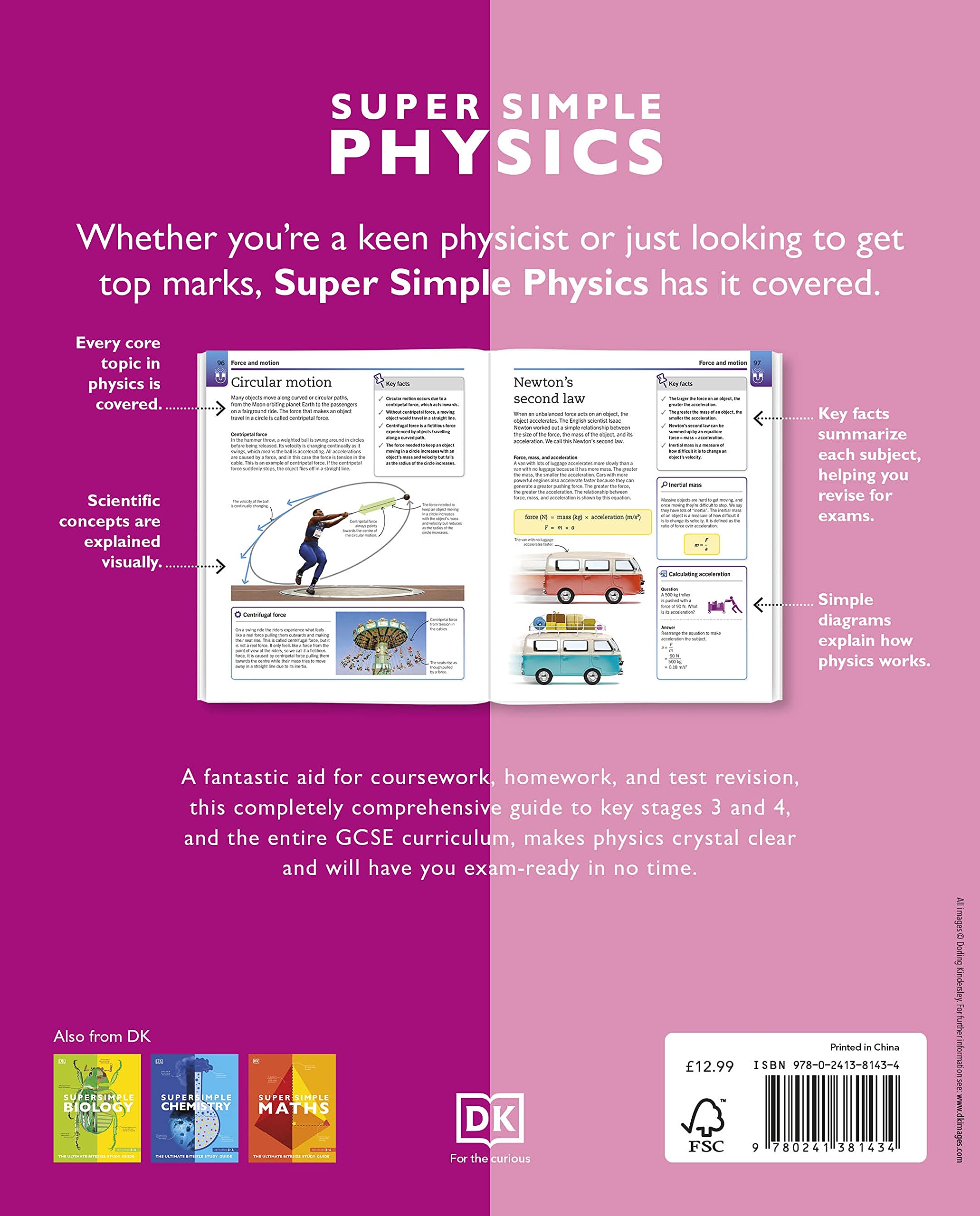 Super Simple Physics: The Ultimate Bitesize Study Guide - FAHASA.COM
