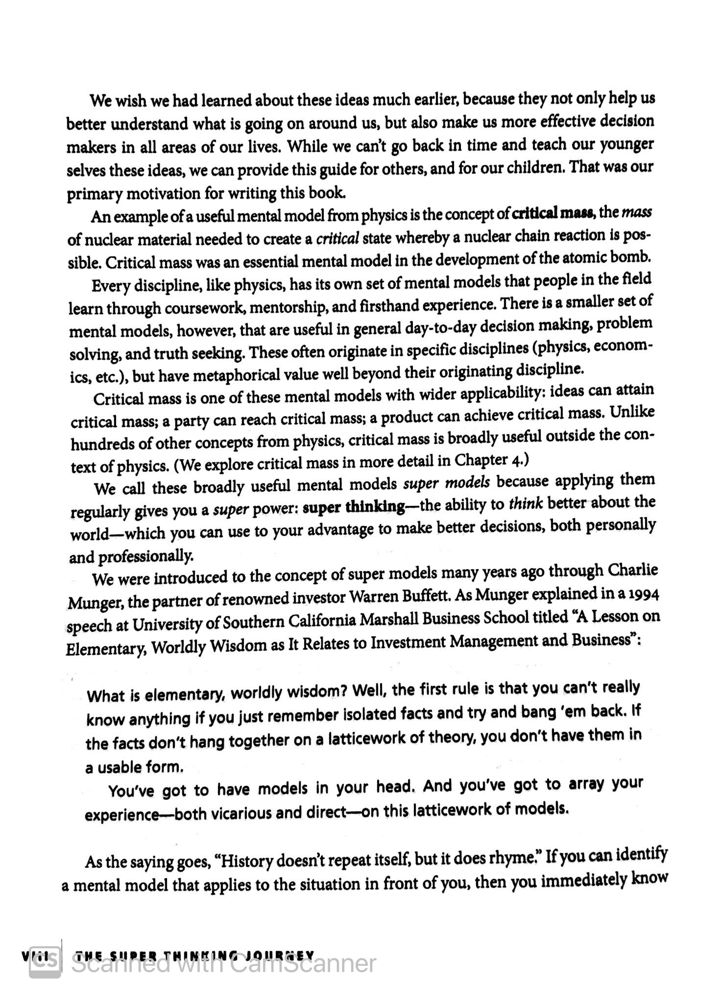 Super Thinking : The Big Book Of Mental Models - FAHASA.COM