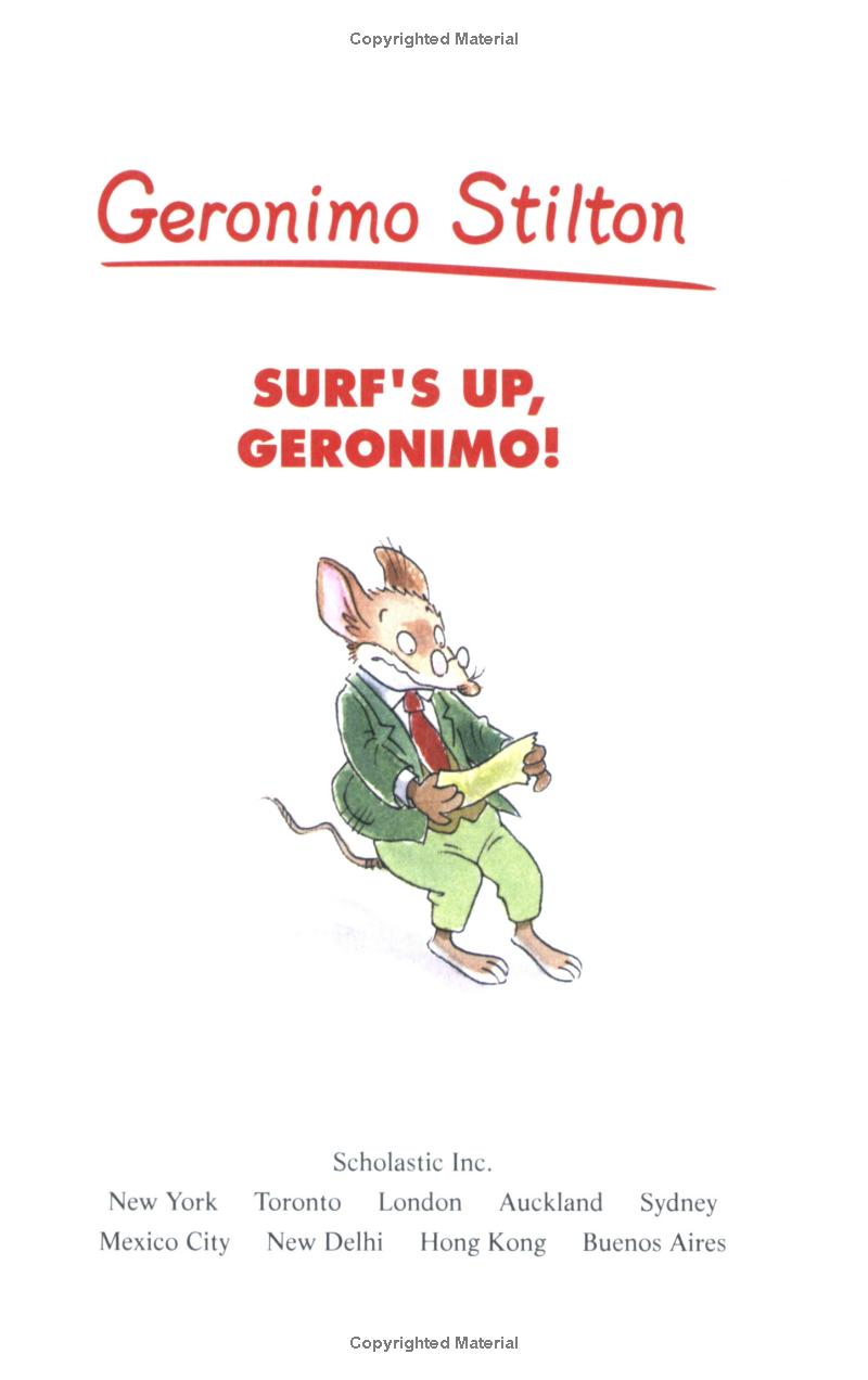 Surf's Up Geronimo!