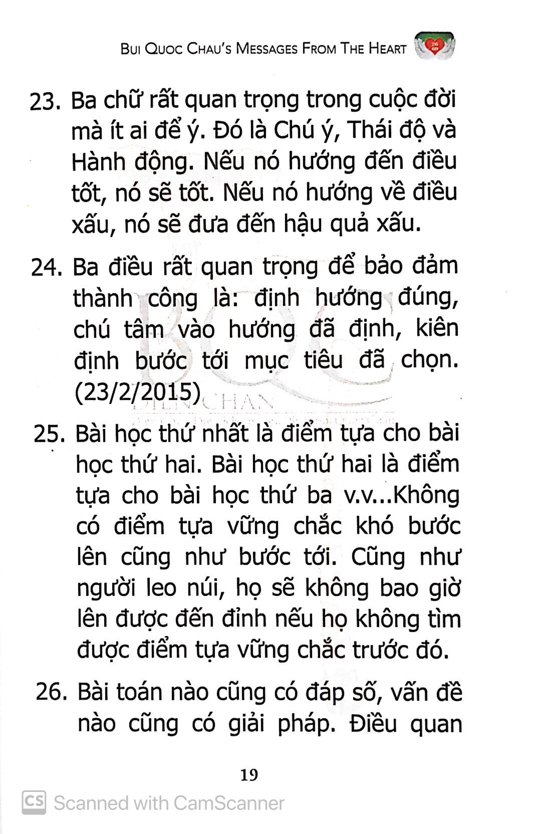 Sách Tâm Ngôn Bùi Quốc Châu - FAHASA.COM