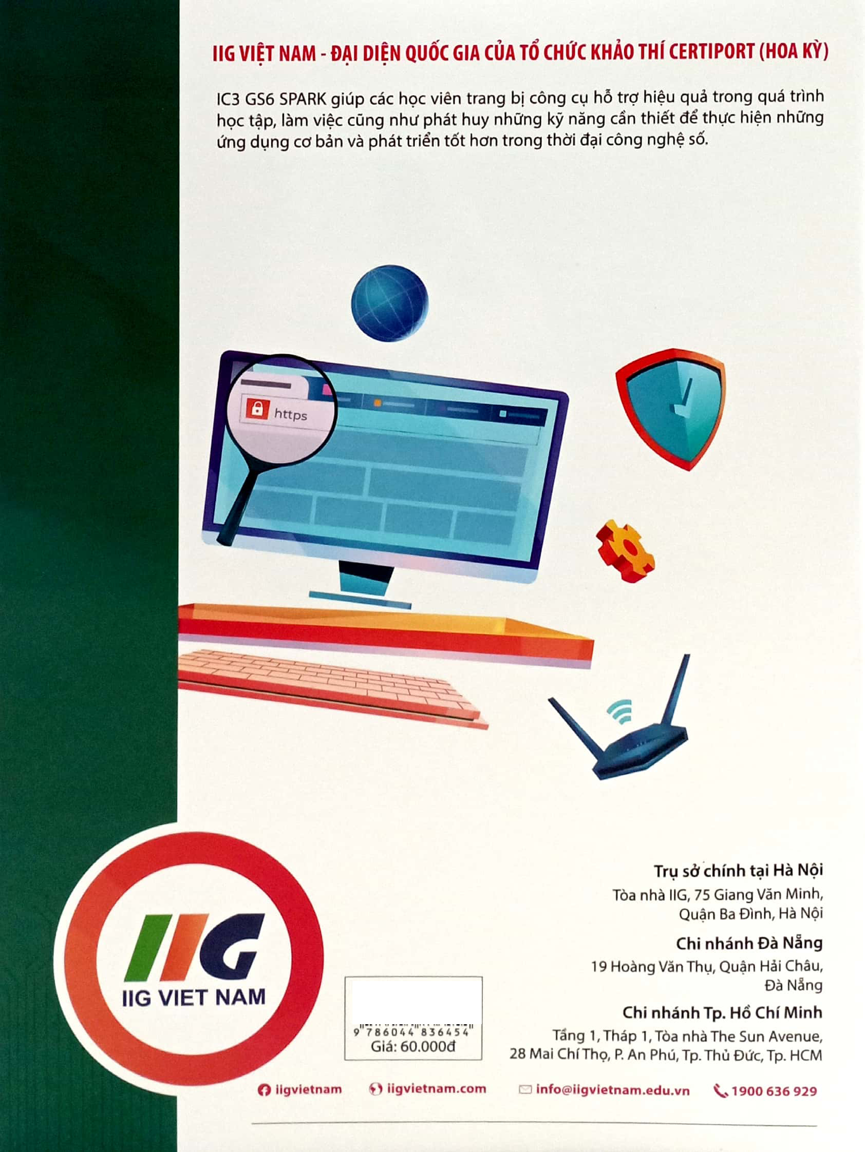 Sách Tăng Cường Tin Học Quốc Tế - IC3 GS6 Spark Level 2 (Tái Bản 2024) - FAHASA.COM