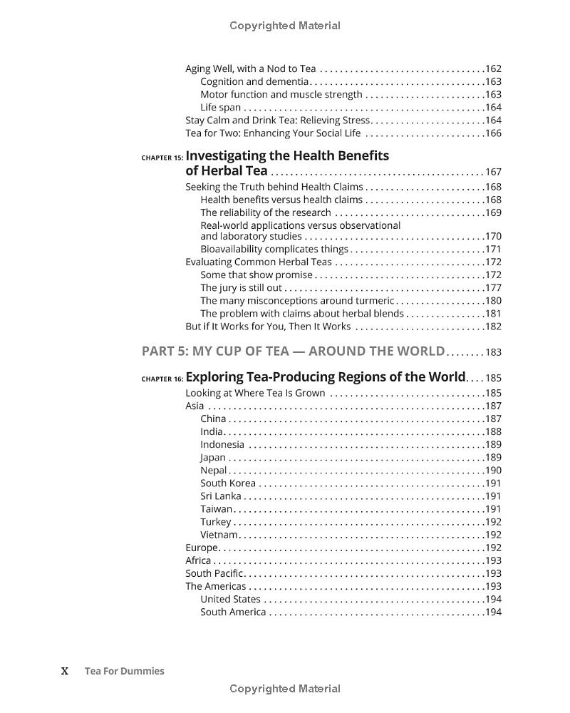 Tea For Dummies - FAHASA.COM