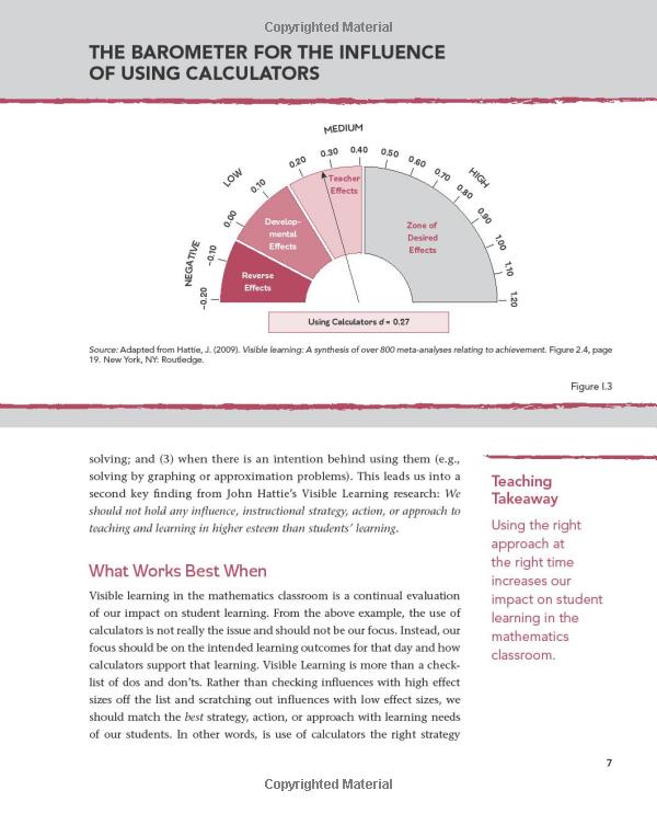 Teaching Mathematics In The Visible Learning Classroom, Grades 6-8 ...