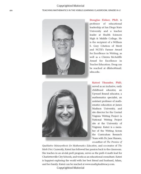 Teaching Mathematics In The Visible Learning Classroom, Grades K-2 ...