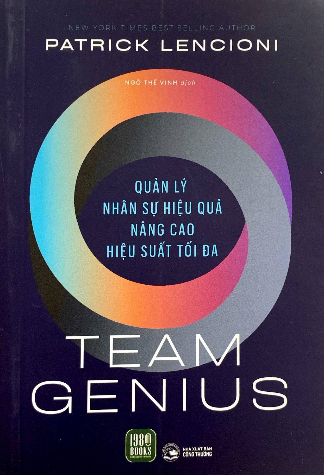 Sách Team Genius - Quản Lý Nhân Sự Hiệu Quả - Nâng Cao Hiệu Suất Tối - FAHASA.COM