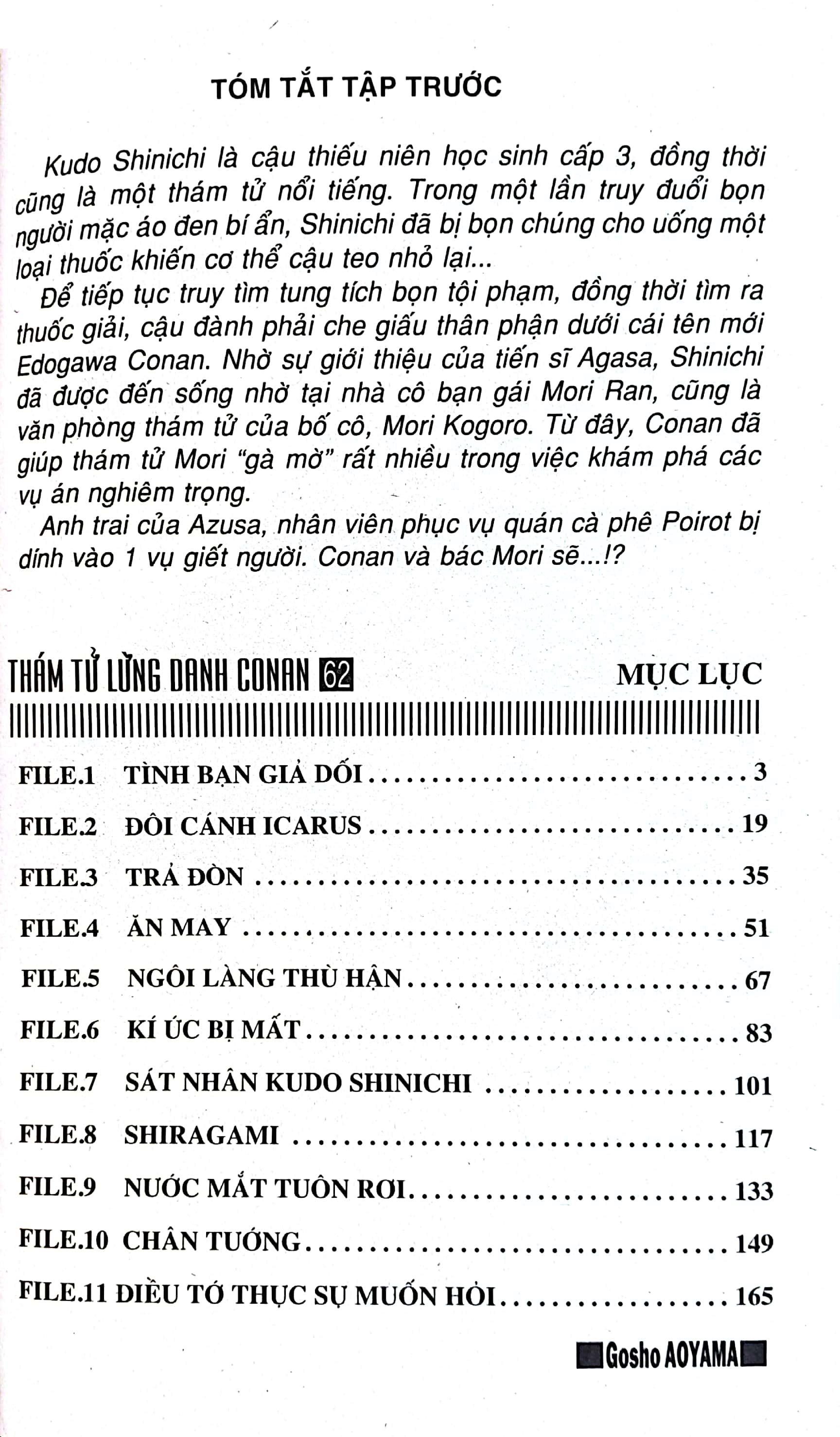 Truyện Tranh Thám Tử Lừng Danh Conan - Tập 62 (Tái Bản 2023) - FAHASA.COM