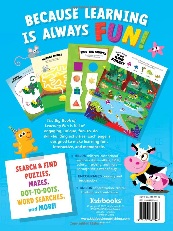 The Big Book Of Learning Fun: Preschool - FAHASA.COM