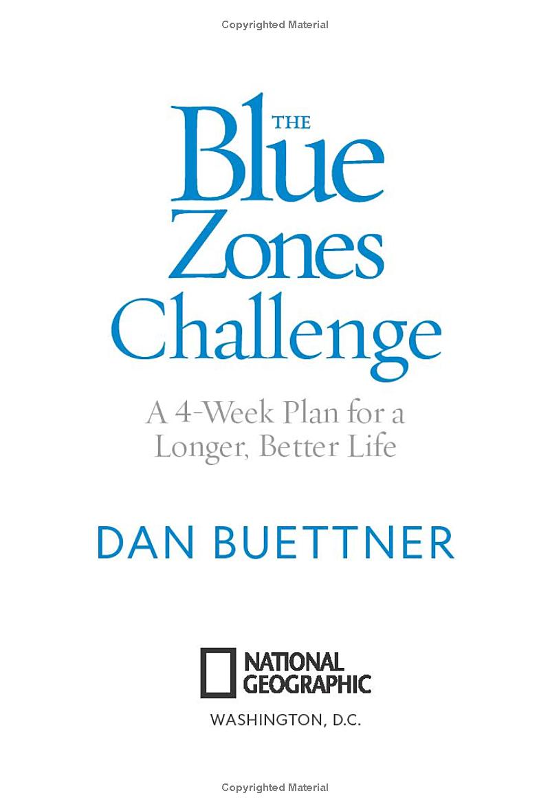 The Blue Zones Challenge - FAHASA.COM