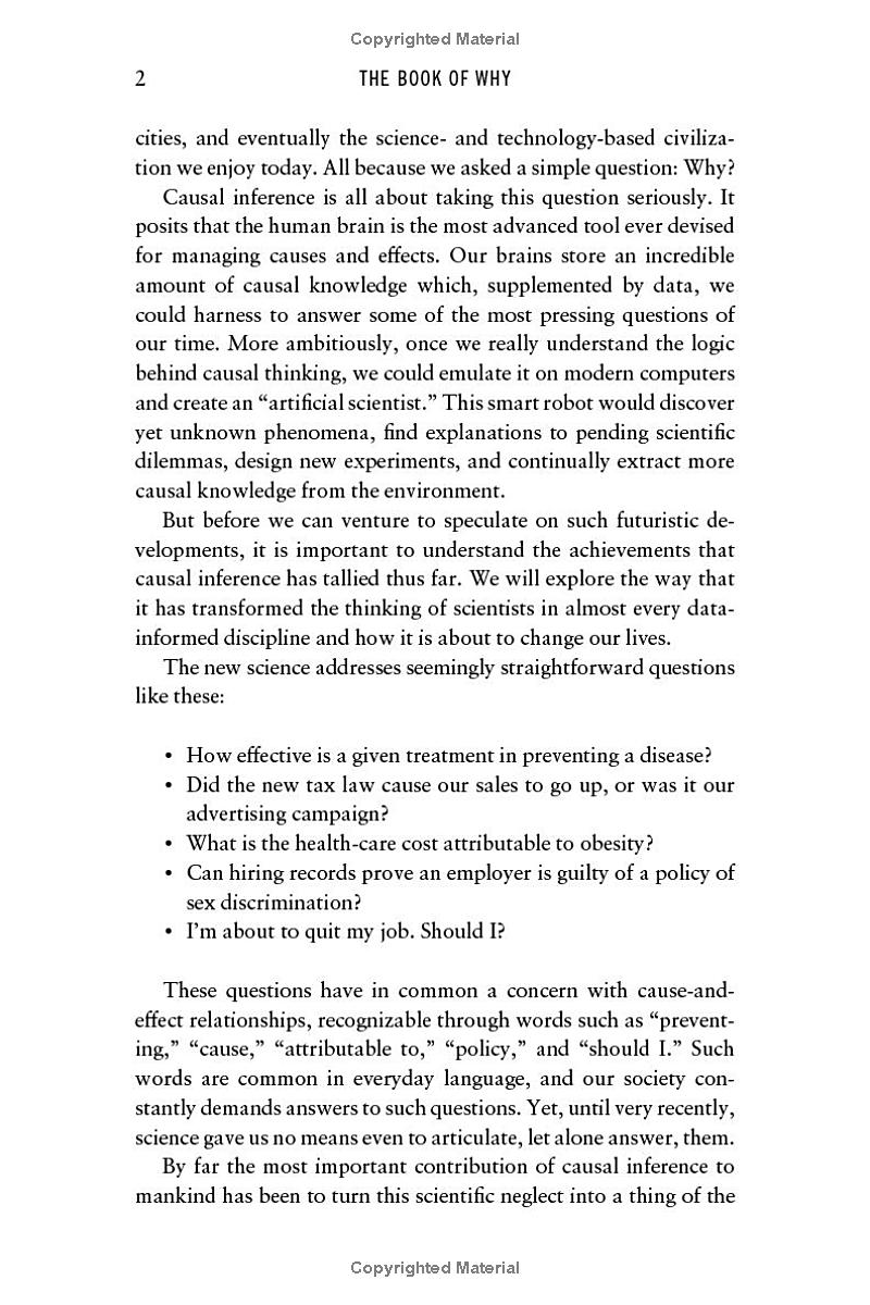 The Book Of Why : The New Science Of Cause And Effect - FAHASA.COM