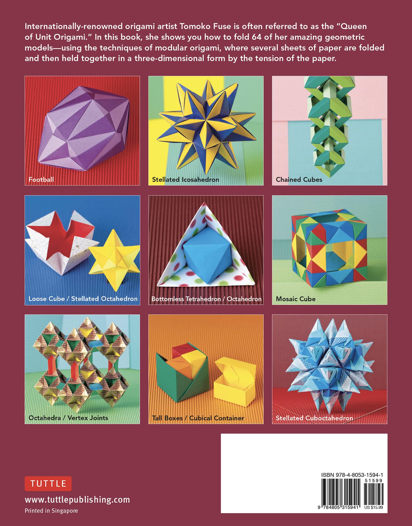 The Complete Book Of Origami Polyhedra: 64 Ingenious Geometric Paper ...