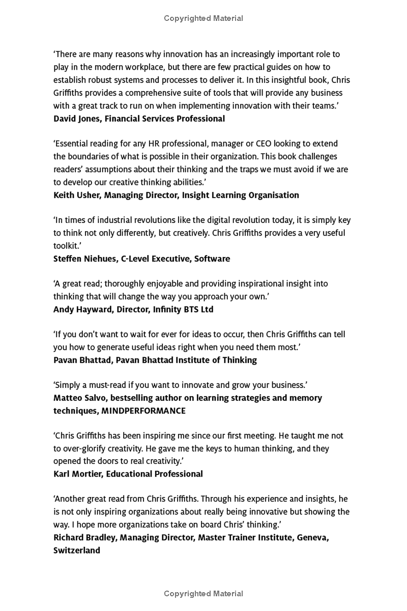 The Creative Thinking Handbook: Your Step-By-Step Guide To Problem ...