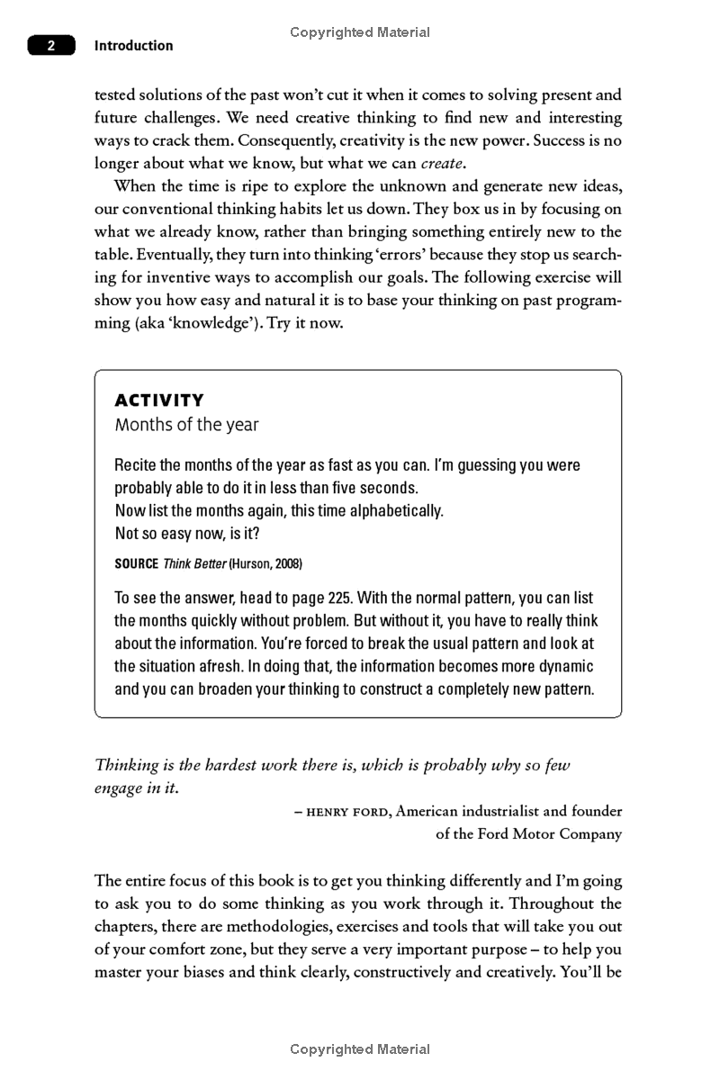 The Creative Thinking Handbook: Your Step-By-Step Guide To Problem ...