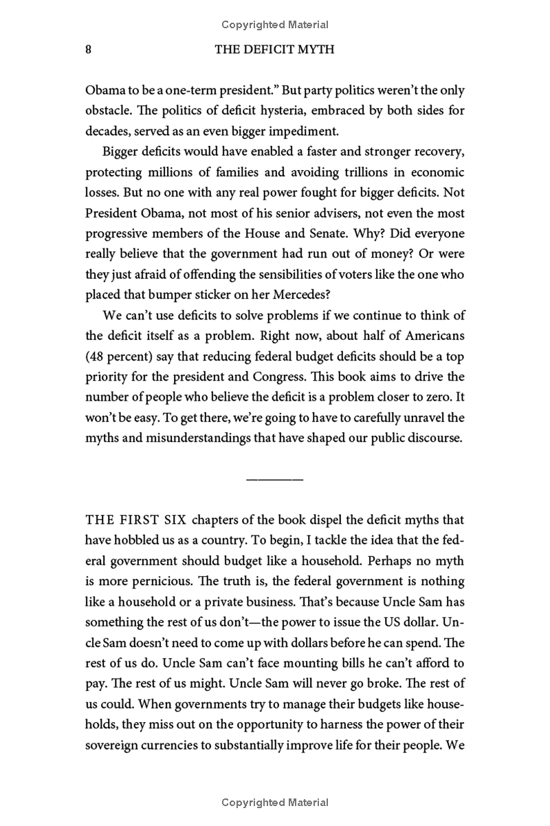 The Deficit Myth: Modern Monetary Theory And The Birth Of The People's ...