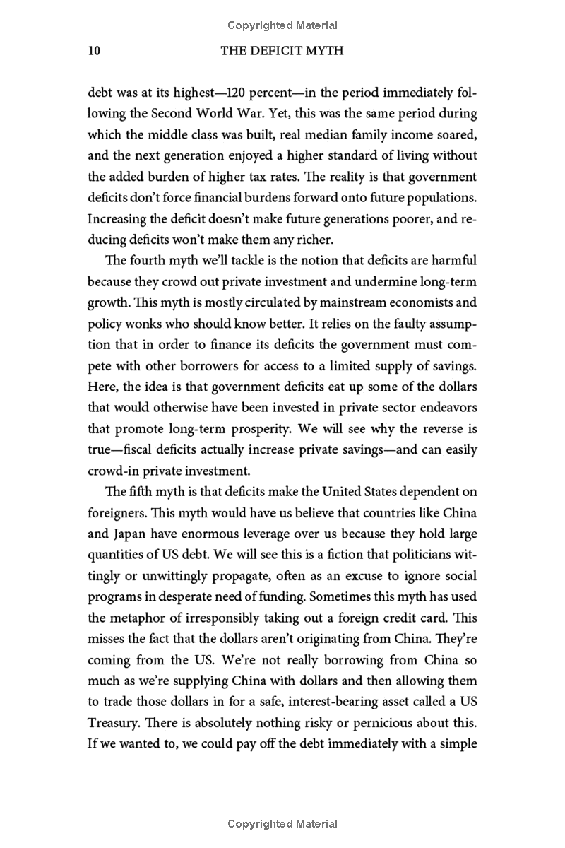 The Deficit Myth: Modern Monetary Theory And The Birth Of The People's ...