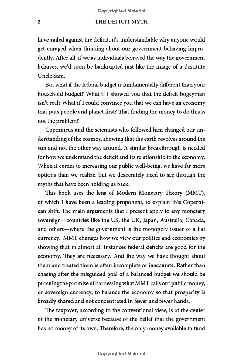 The Deficit Myth: Modern Monetary Theory And The Birth Of The People's ...