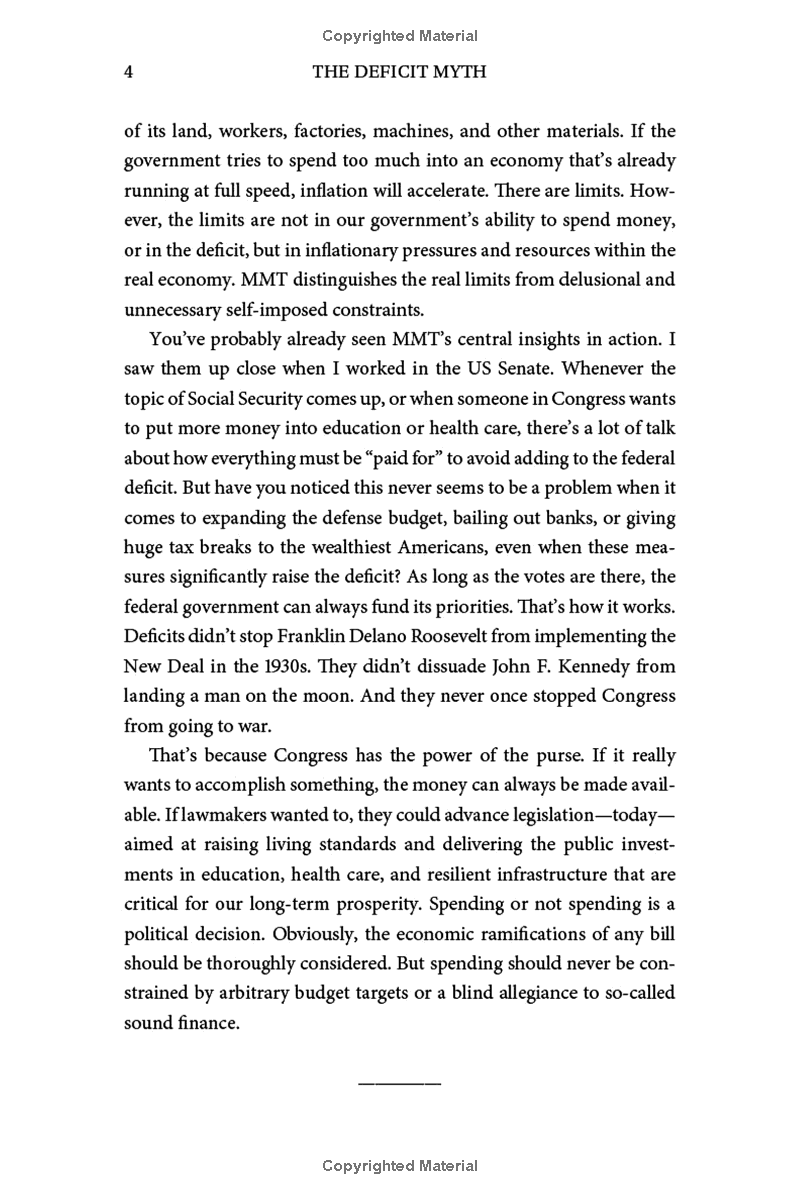 The Deficit Myth: Modern Monetary Theory And The Birth Of The People's ...