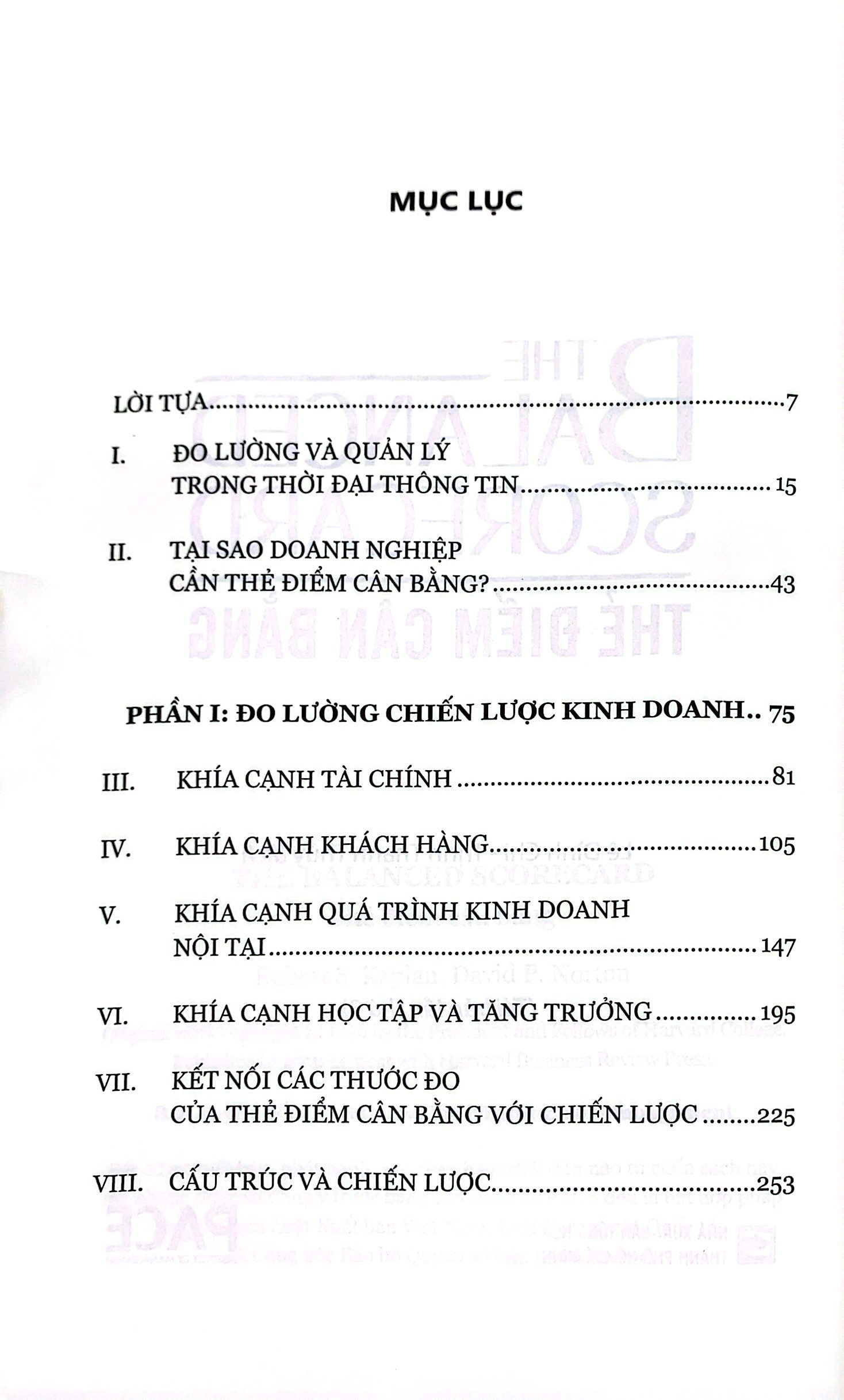 Thẻ Điểm Cân Bằng - The Balanced Scorecard 2024 PDF - YDS.EDU.VN