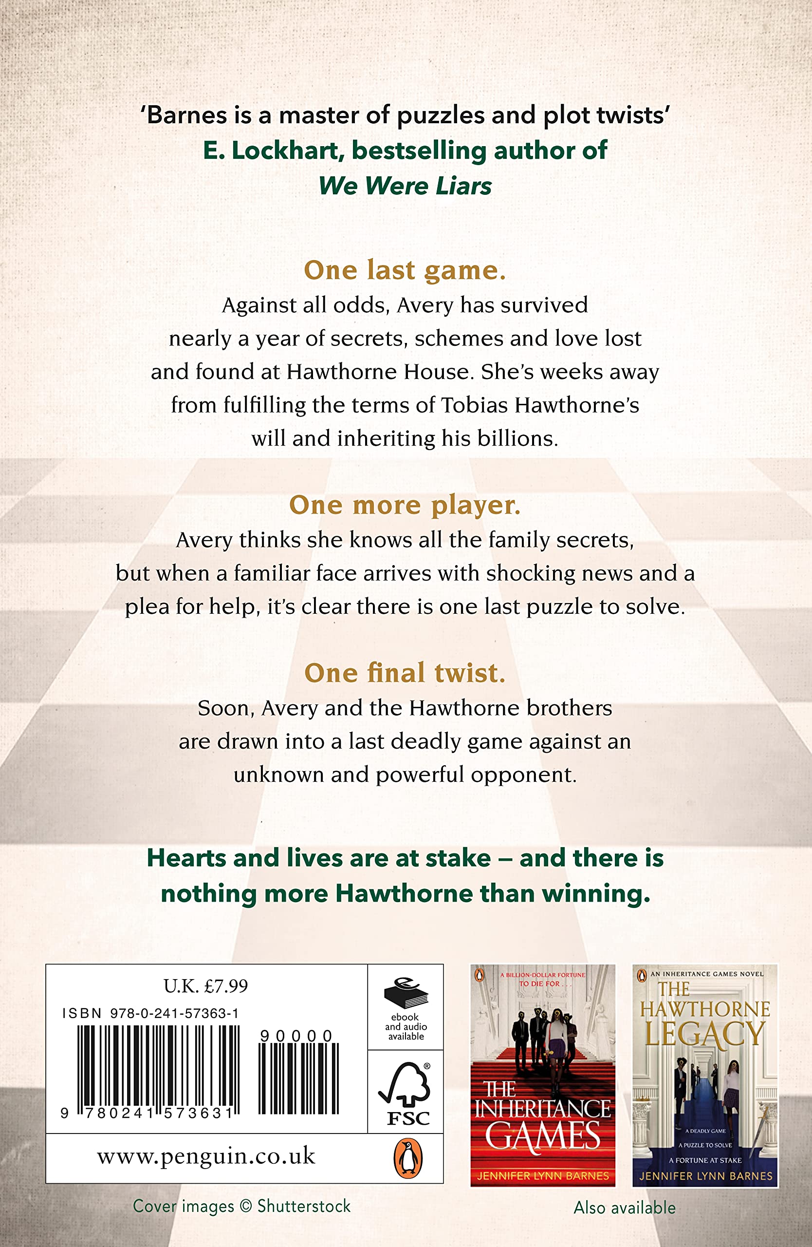 The Inheritance Games 3: The Final Gambit - FAHASA.COM
