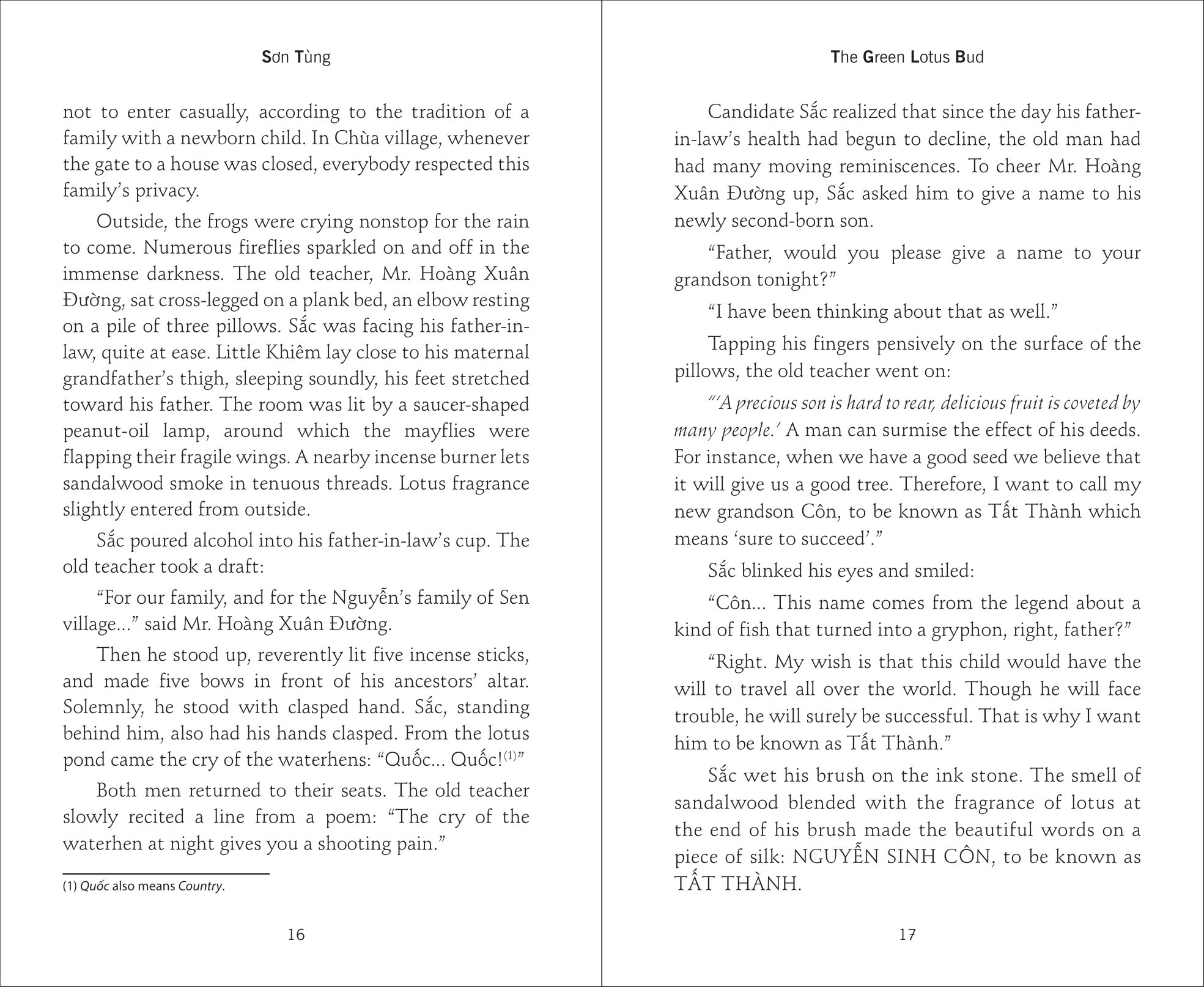 The Green Lotus Bud - Búp Sen Xanh PDF - Tờ Khai Y Tế