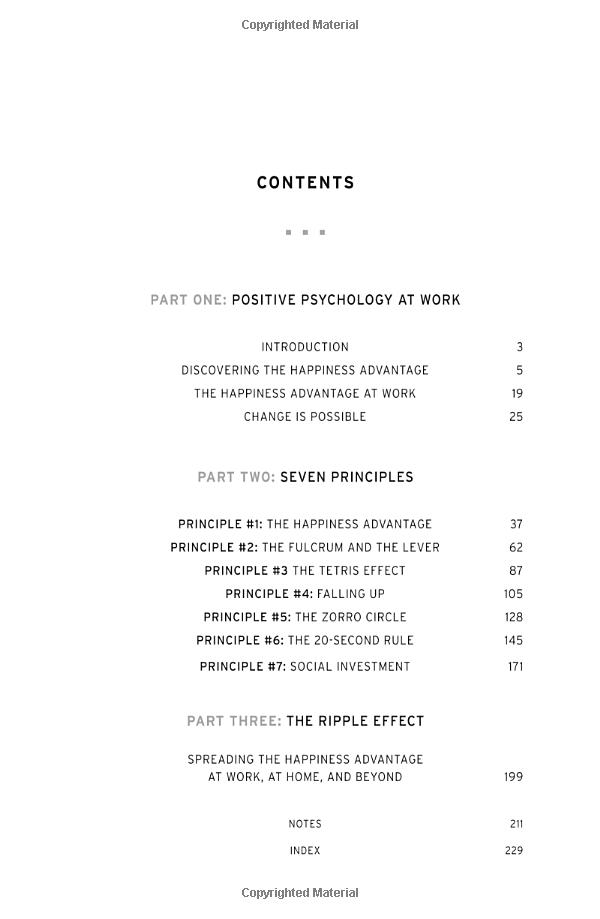 The Happiness Advantage: How a Positive Brain Fuels Success in Work and ...
