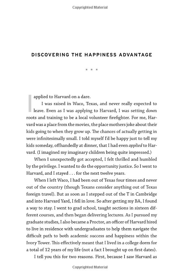 The Happiness Advantage: How a Positive Brain Fuels Success in Work and ...