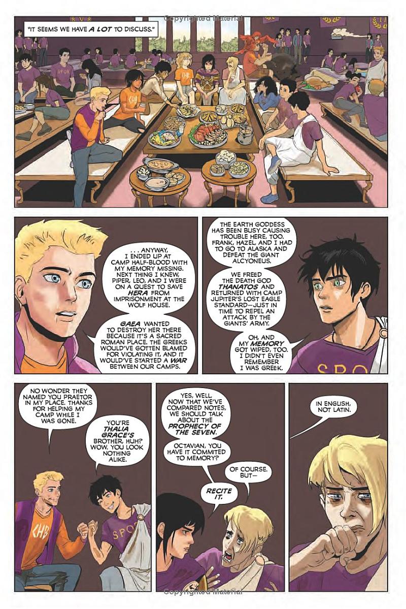 The Heroes Of Olympus, Book 3 - The Mark Of Athena (New Cover) - FAHASA.COM