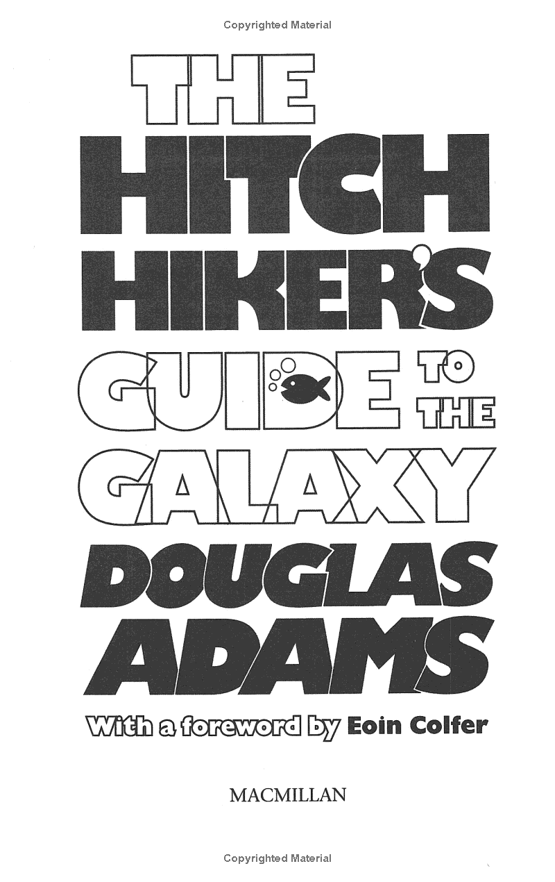 The Hitchhiker'S Guide To The Galaxy: 42nd Anniversary Edition - FAHASA.COM