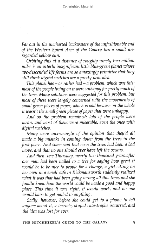 The Hitchhiker'S Guide To The Galaxy: 42nd Anniversary Edition - FAHASA.COM