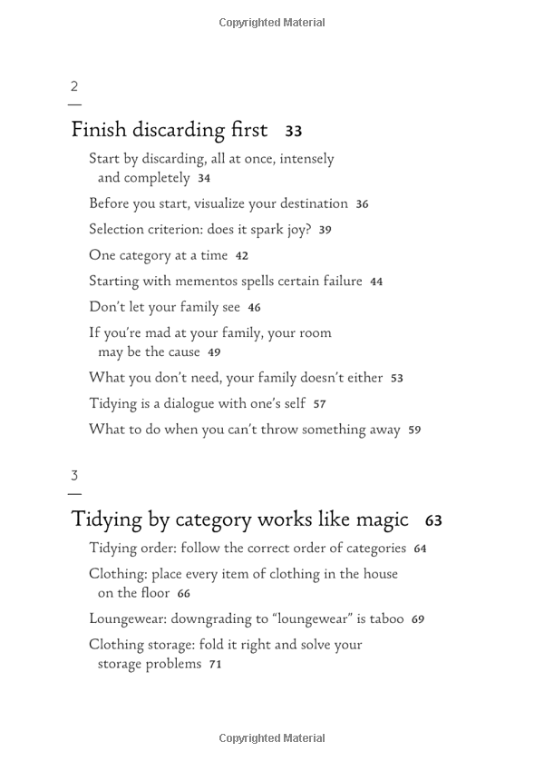 The life-changing magic of tidying up: The Japanese art of decluttering ...