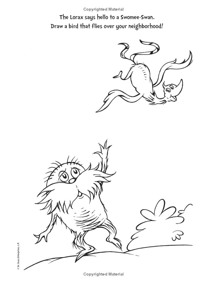 The Lorax Deluxe Doodle Book (Dr. Seuss's The Lorax Books) - FAHASA.COM
