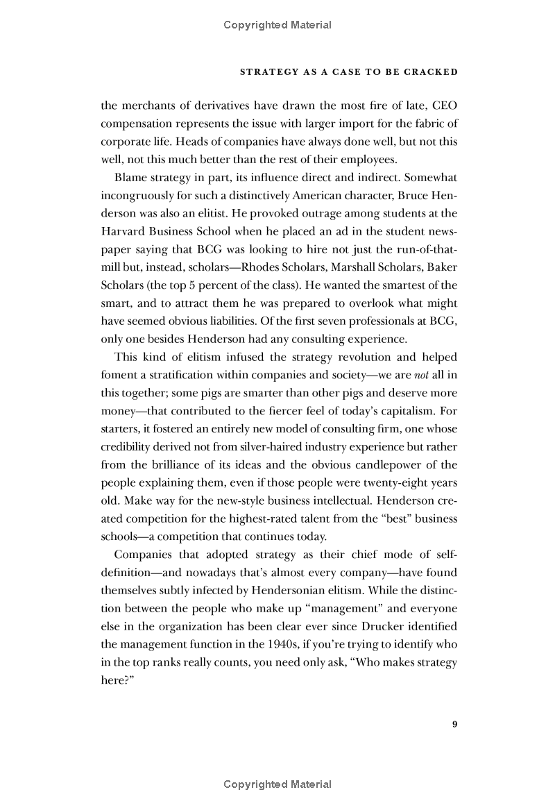 The Lords Of Strategy: The Secret Intellectual History Of The New ...