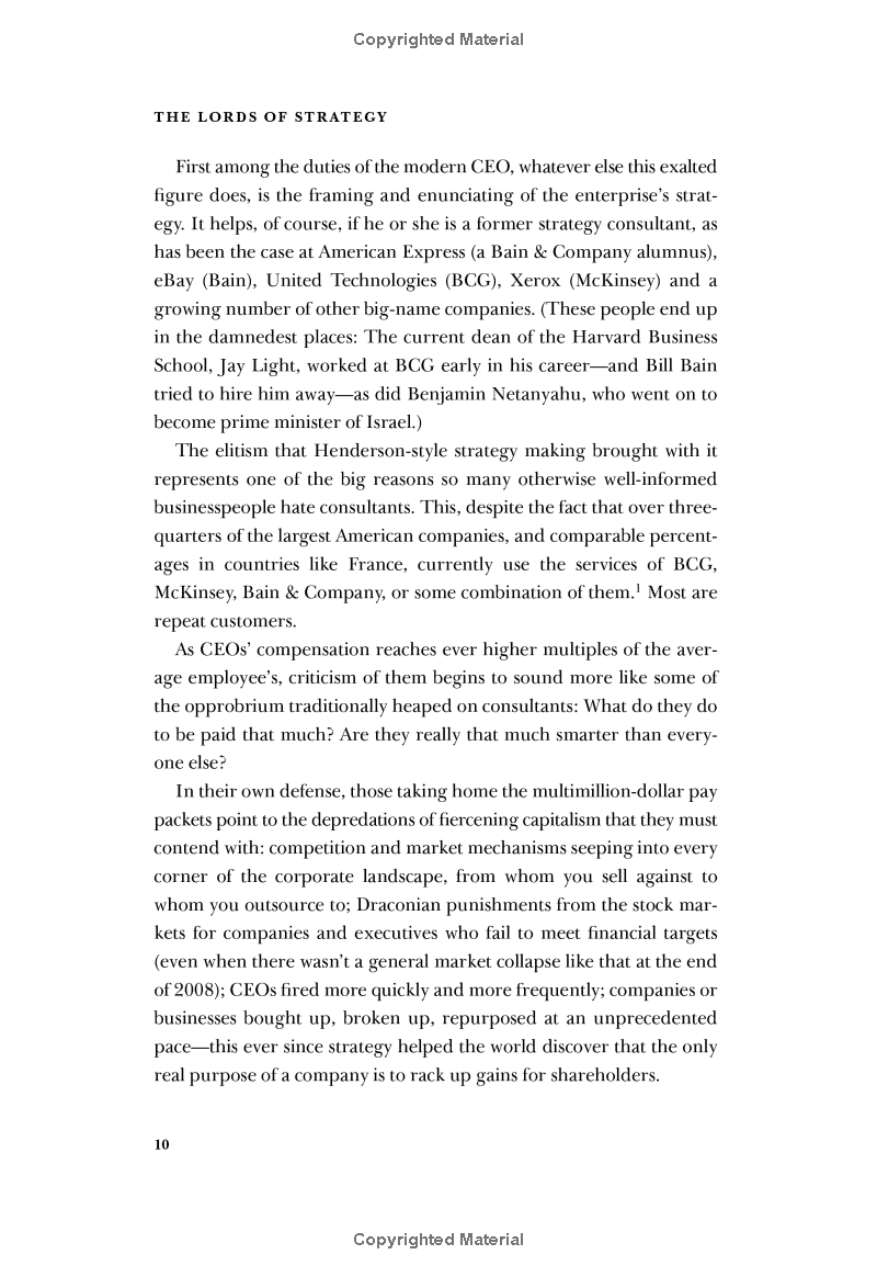 The Lords Of Strategy: The Secret Intellectual History Of The New ...