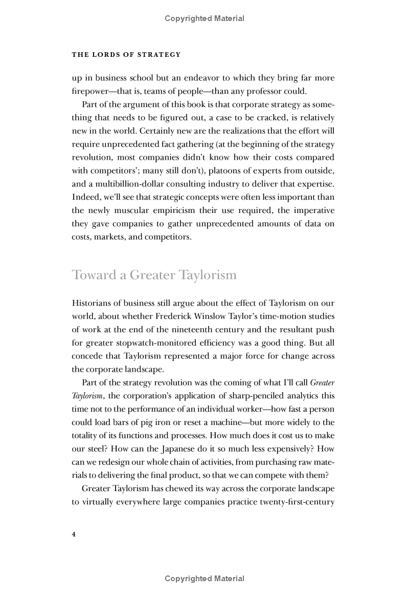 The Lords Of Strategy: The Secret Intellectual History Of The New ...