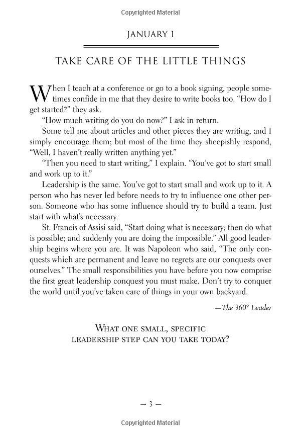 The Maxwell Daily Reader: 365 Days of Insight to Develop the Leader ...