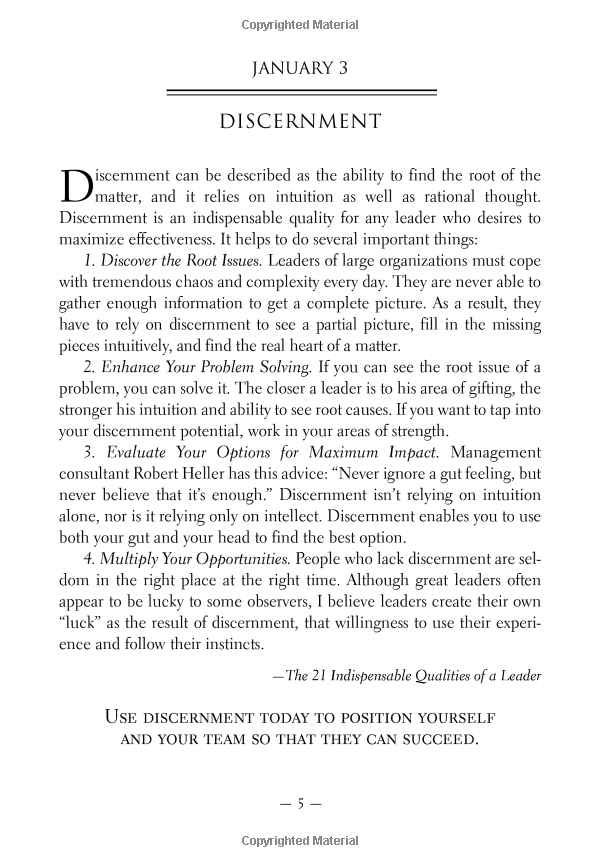 The Maxwell Daily Reader: 365 Days of Insight to Develop the Leader ...