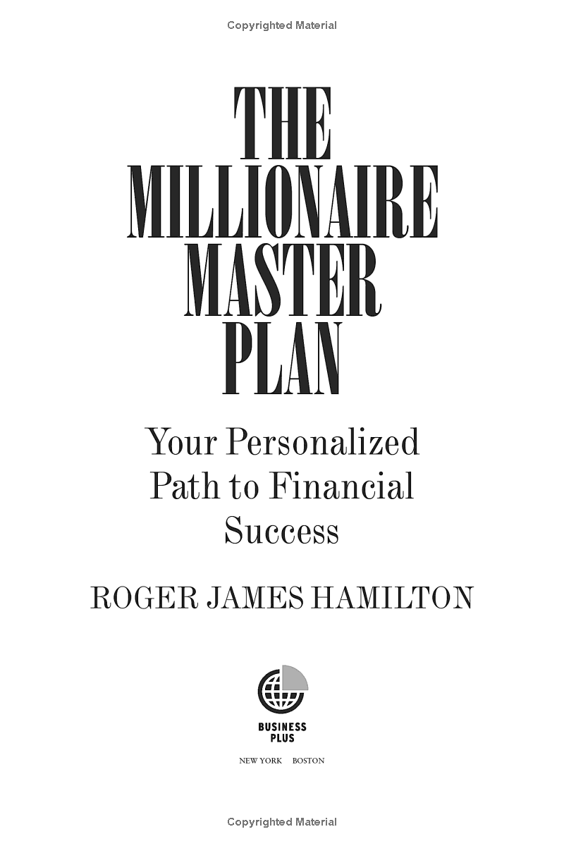 The Millionaire Master Plan: Your Personalized Path To Financial Success - FAHASA.COM