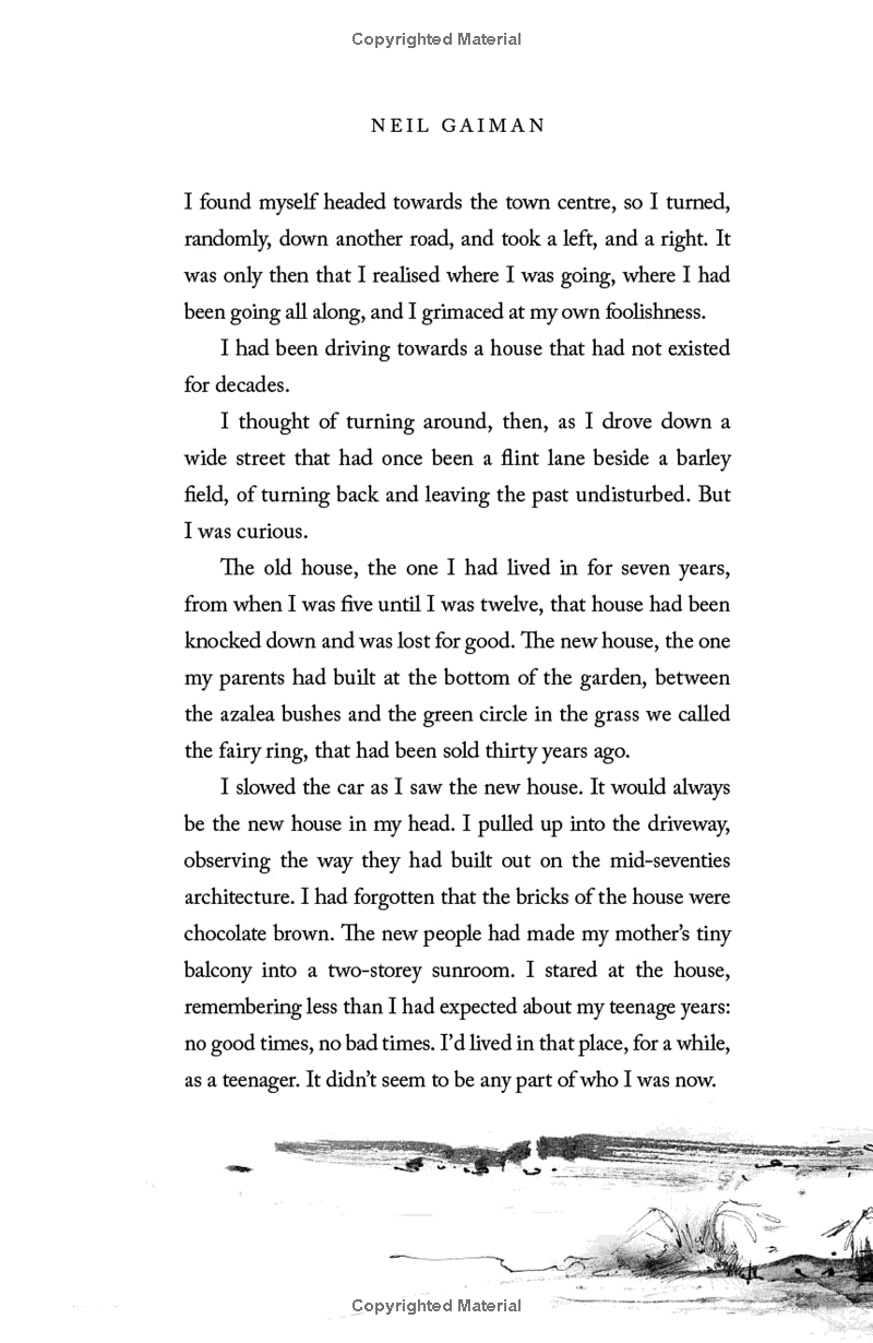 The Ocean At The End Of The Lane (Illustrated Edition)