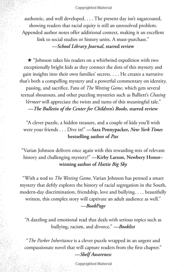 The Parker Inheritance - FAHASA.COM