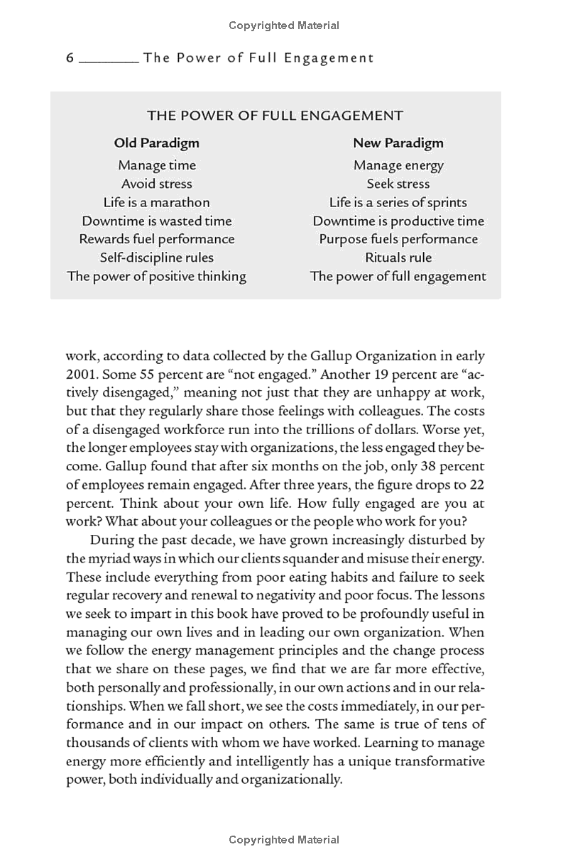 The Power of Full Engagement: Managing Energy, Not Time, Is the Key to High Performance - FAHASA.COM