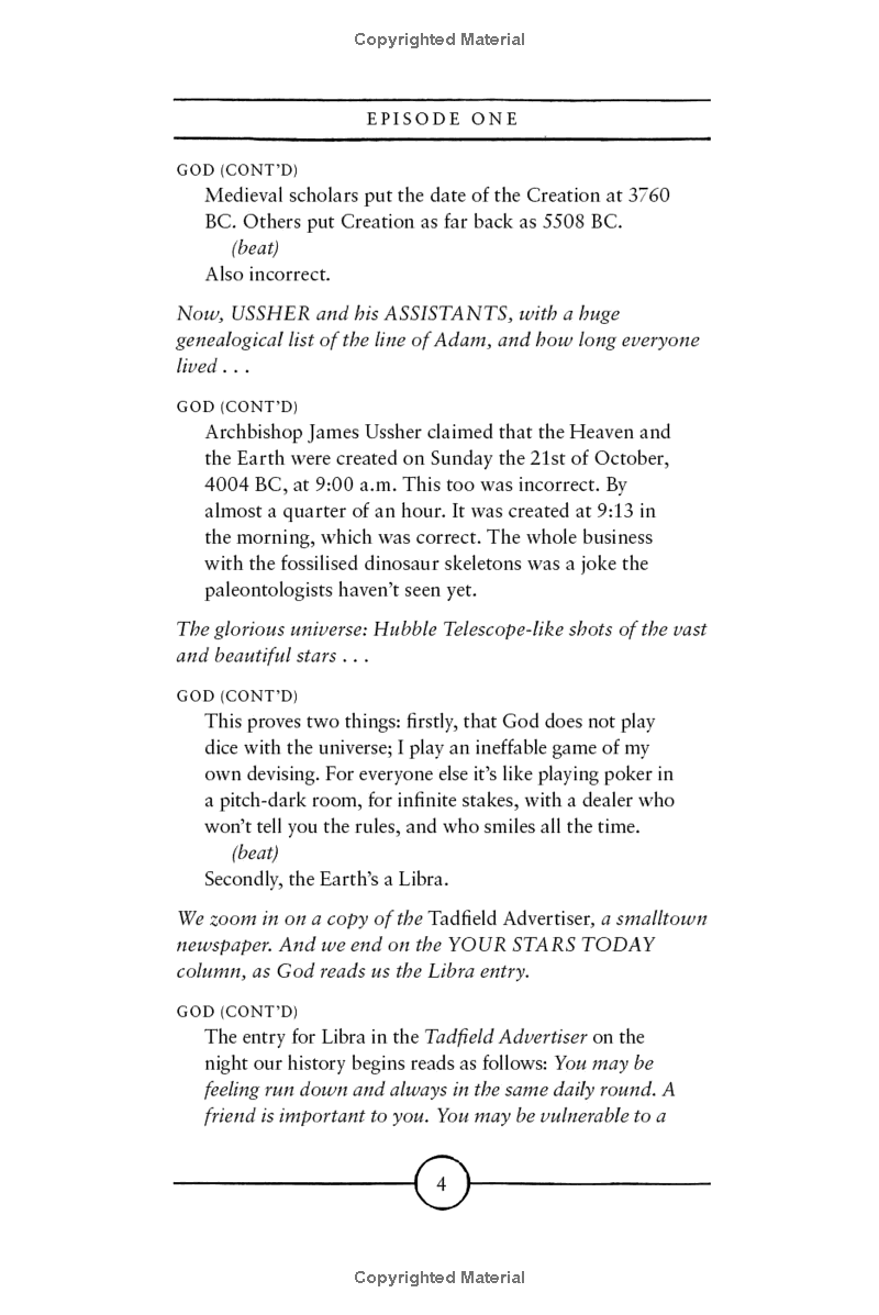 The Quite Nice And Fairly Accurate Good Omens Script Book - FAHASA.COM