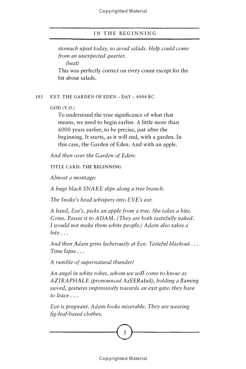 The Quite Nice And Fairly Accurate Good Omens Script Book - FAHASA.COM
