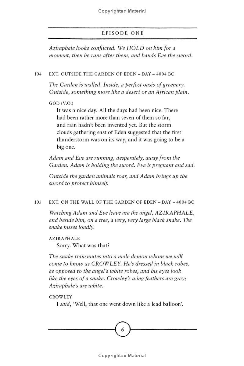 The Quite Nice And Fairly Accurate Good Omens Script Book - FAHASA.COM