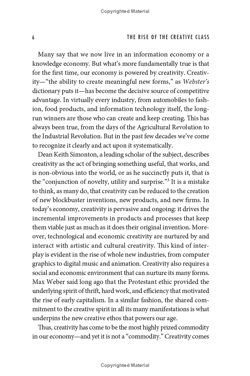 The Rise Of The Creative Class - FAHASA.COM