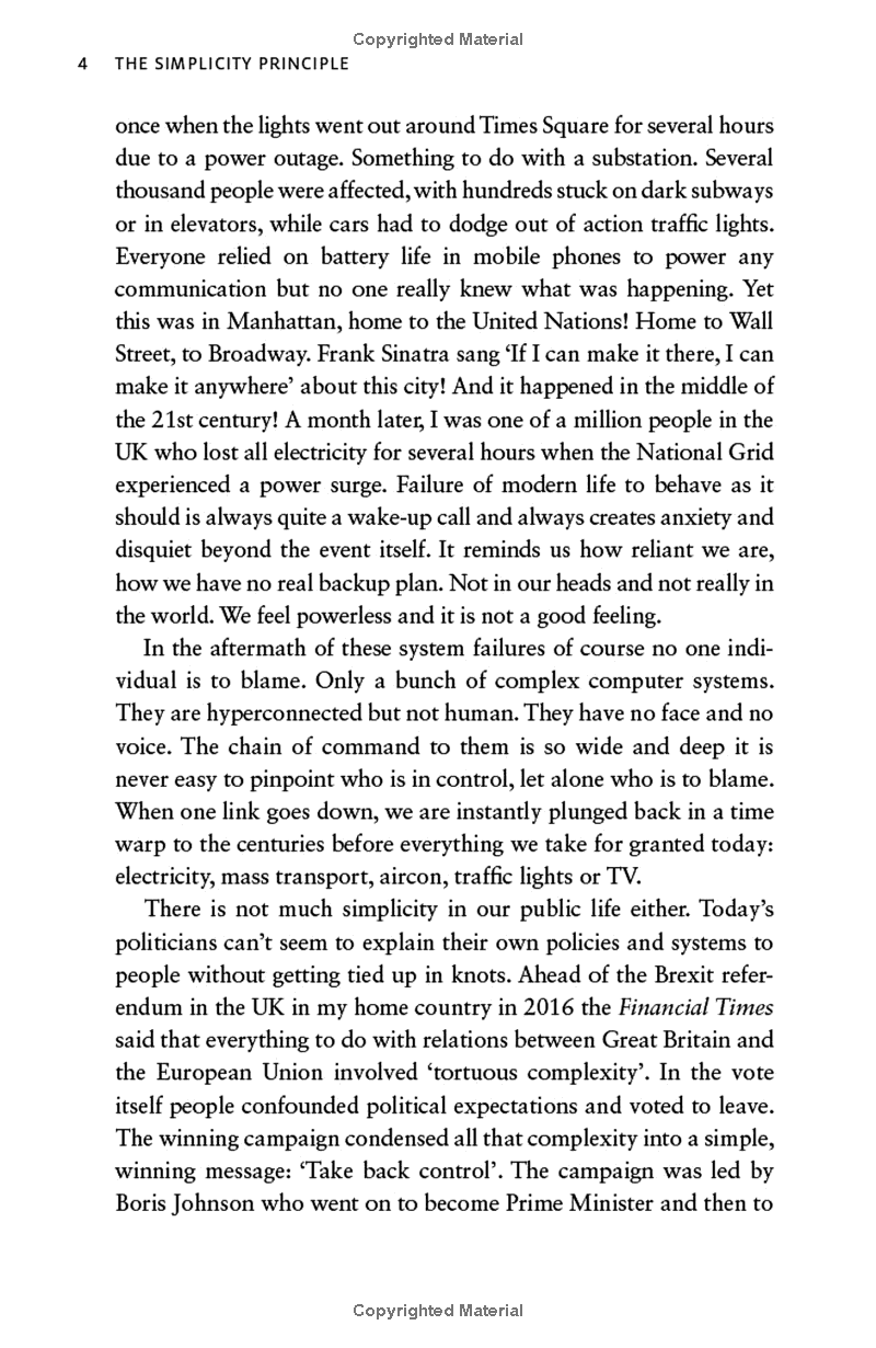 The Simplicity Principle: Six Steps Towards Clarity In A Complex World ...