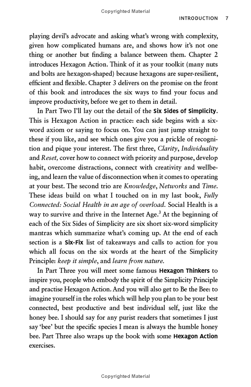 The Simplicity Principle: Six Steps Towards Clarity In A Complex World ...